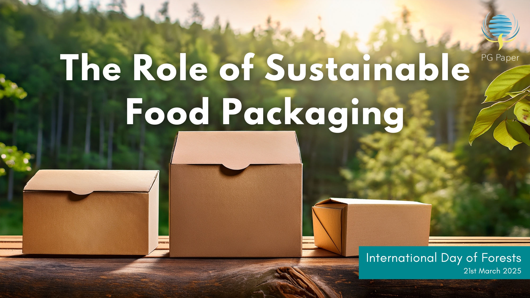 Sustainable Food Packaging: International Day of Forests 2025 - PG Paper